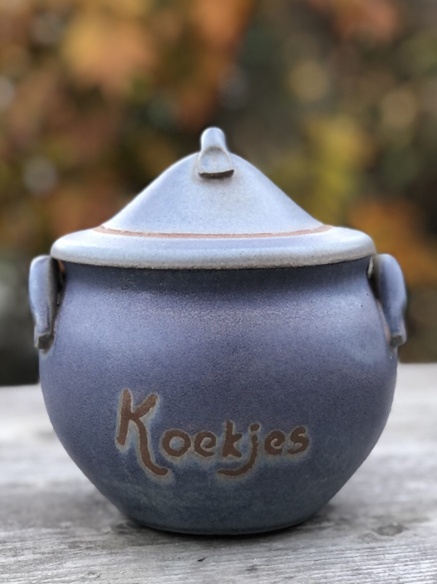 Potje met deksel voor koekjes