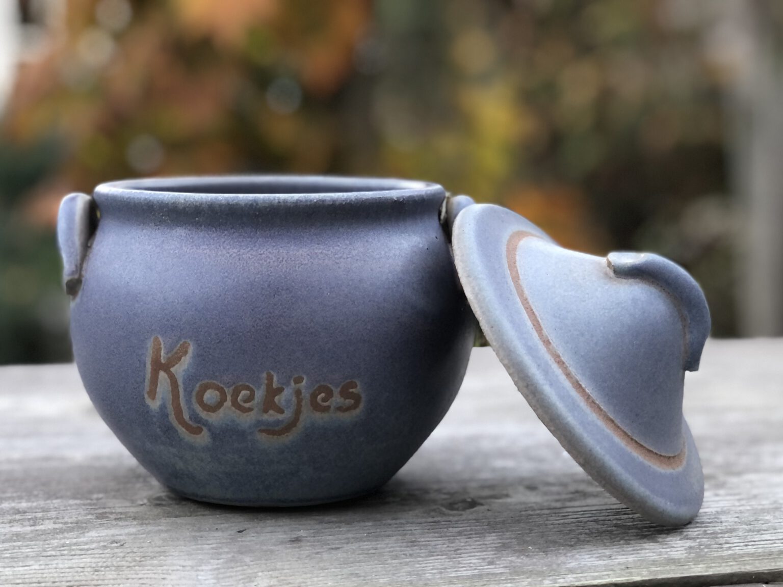 Potje met deksel voor koekjes